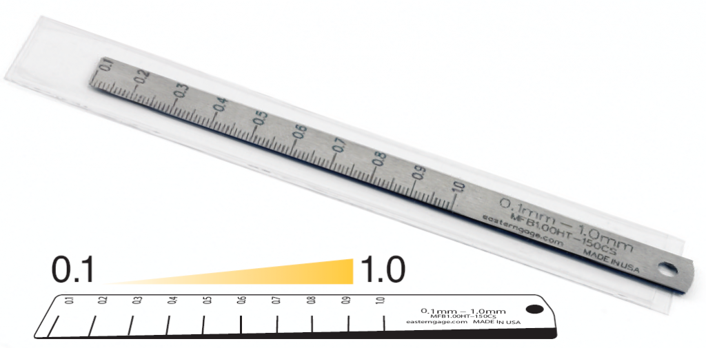 Tapered Feeler Gauges from Eastern Gage